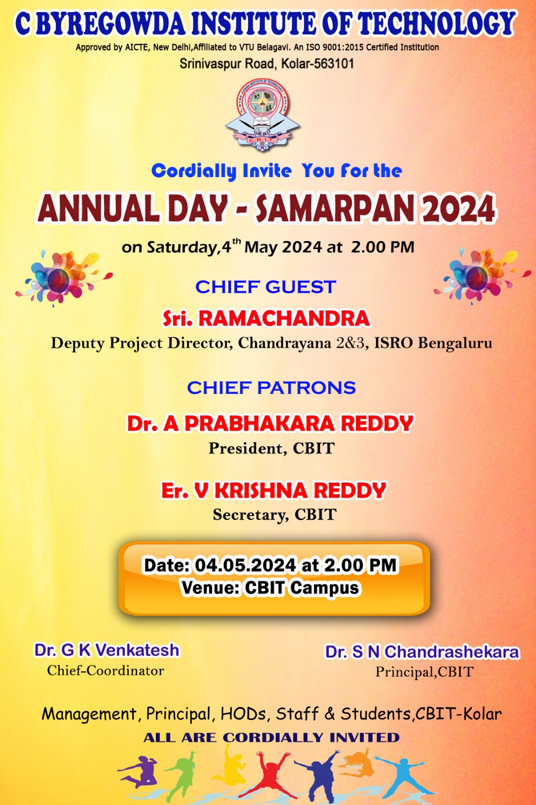 Samarpan 2024 College Fest – CBIT